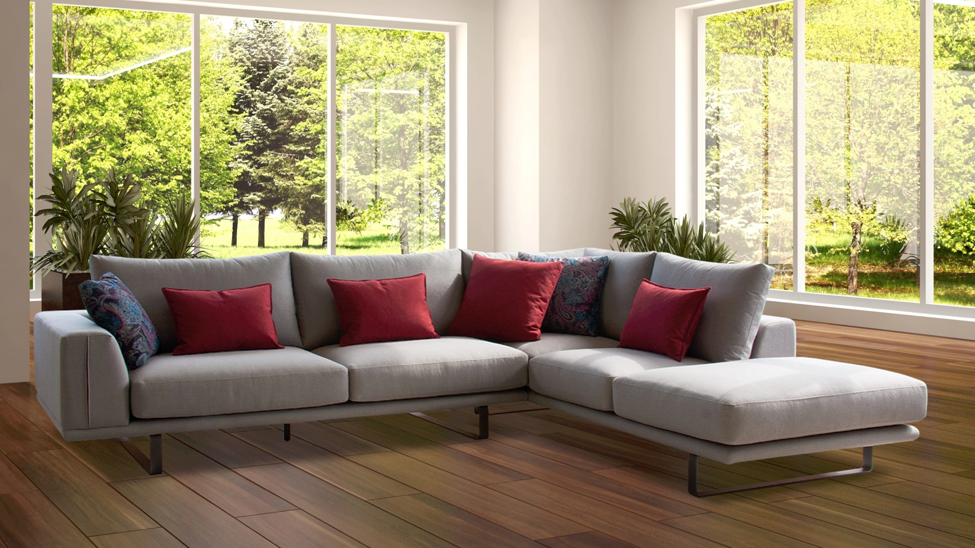 Artesofa Καναπές γωνιακός Magia